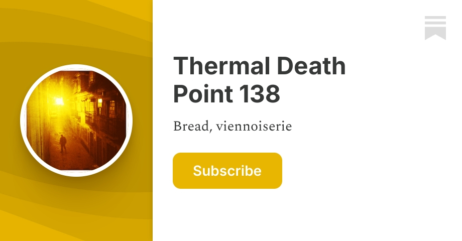 Thermal Death Point 138 | Mitch Stamm | Substack