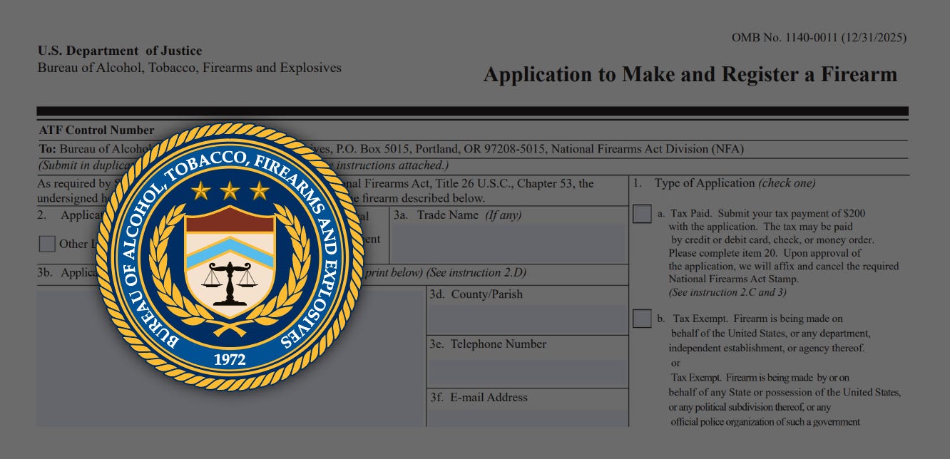 How to Complete an ATF Form 1 for an NFA Trust