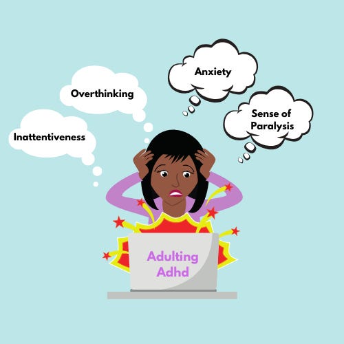 overthinking and adhd