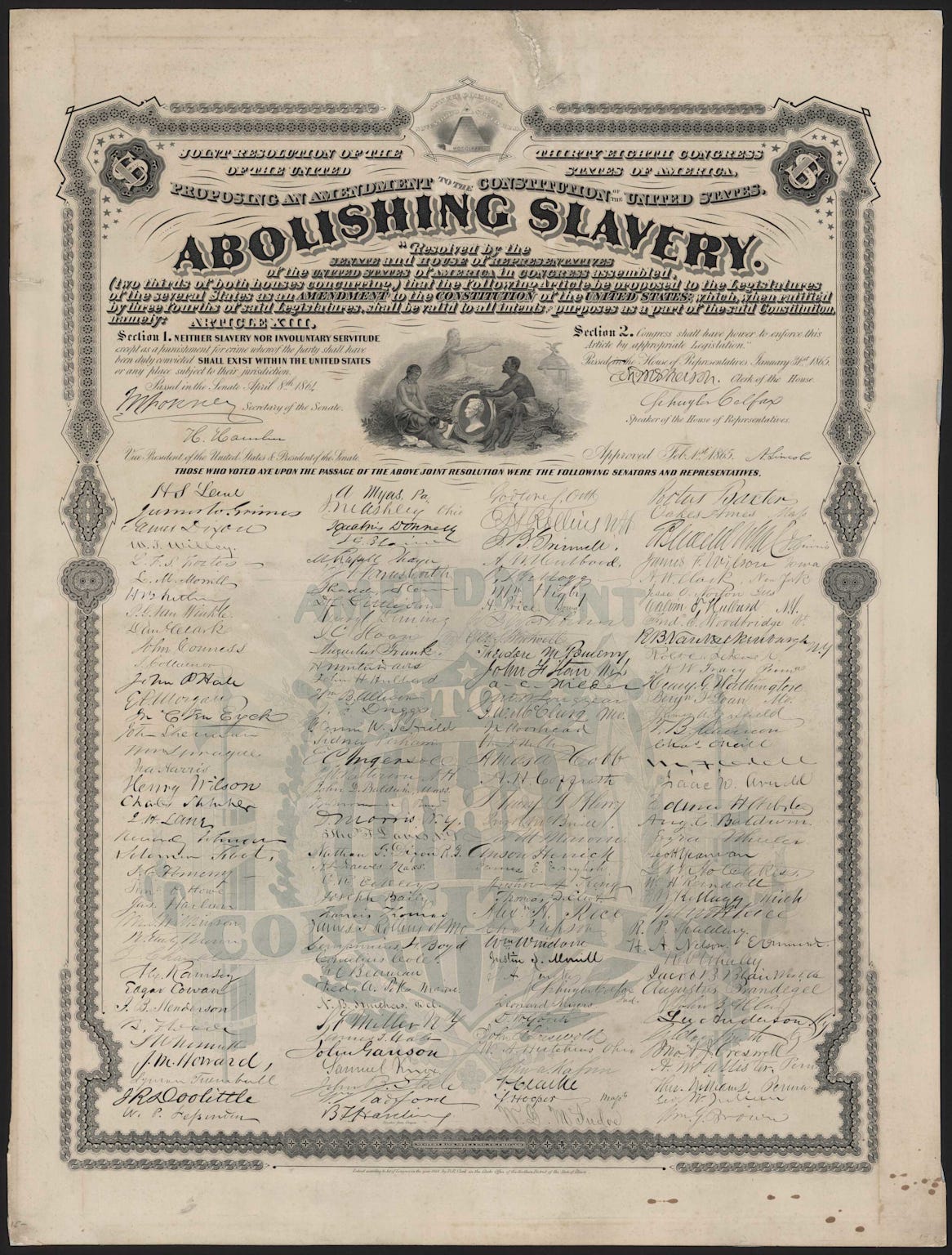 The 13th Amendment And The Right To Quit Your Job - by Ibis