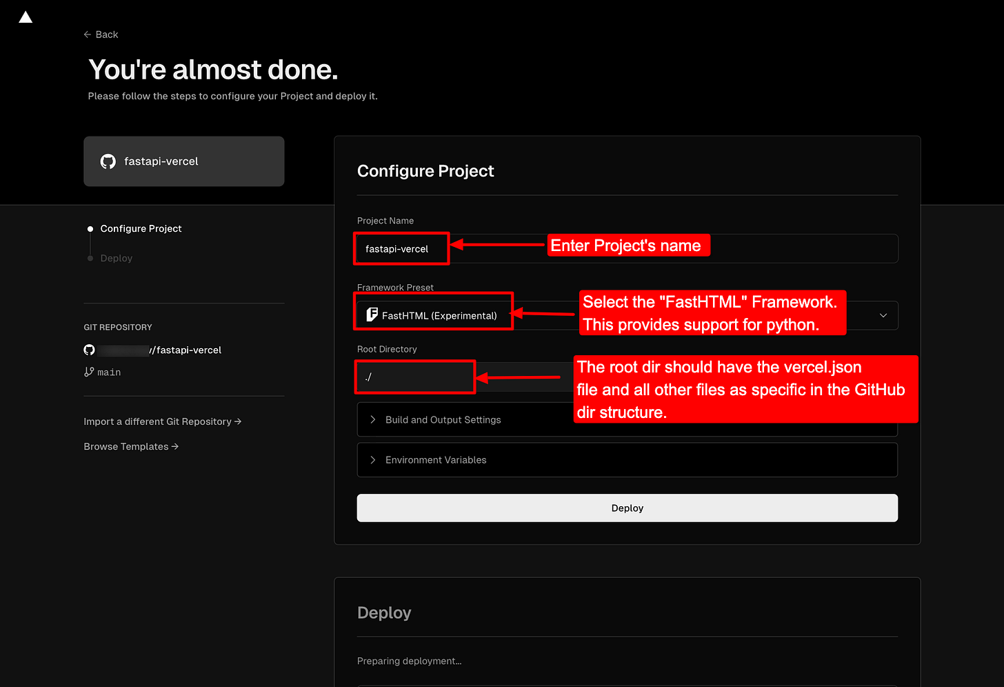 Deploy FastAPI on Vercel: How to Host Your Python APIs for Free