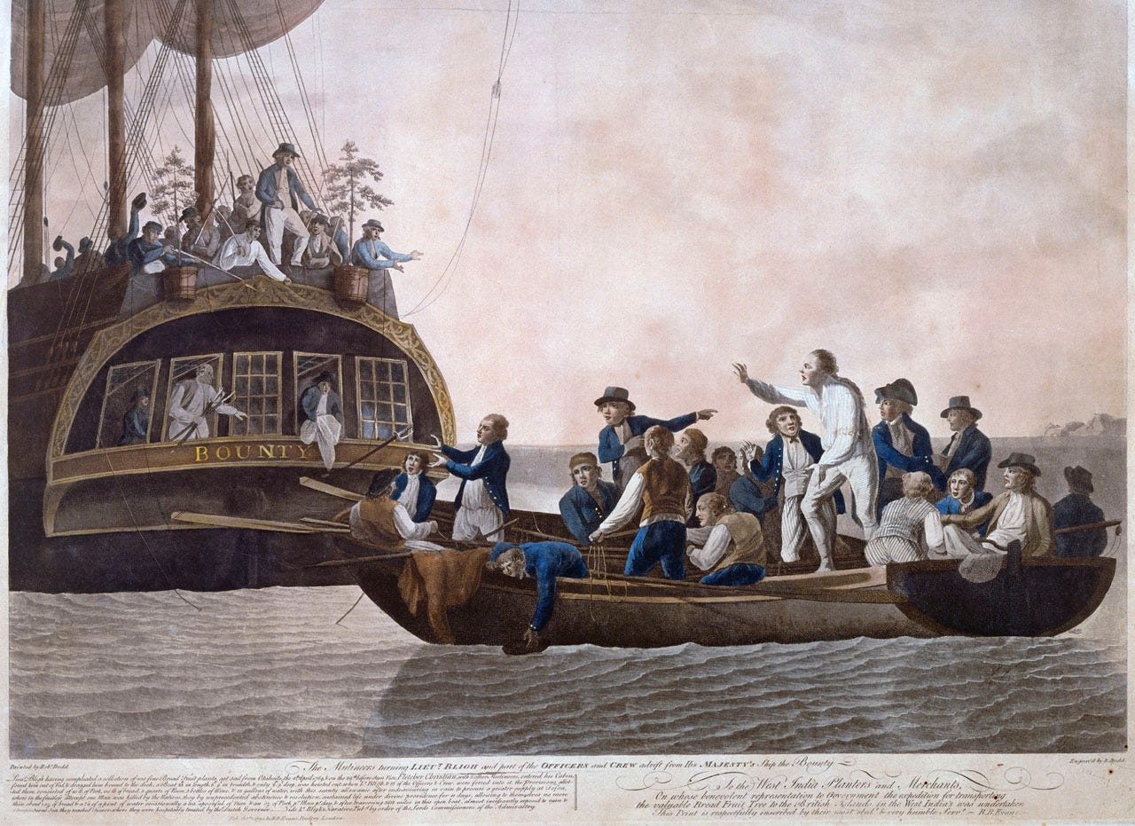 The real reason Fletcher Christian mutinied on the Bounty