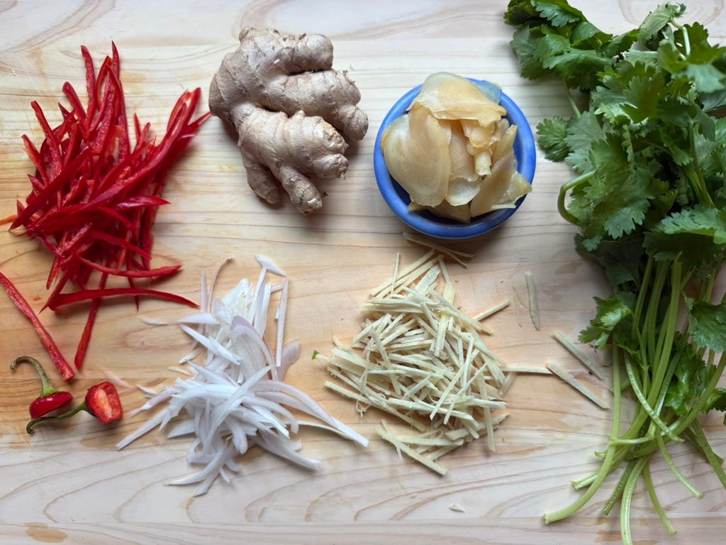 A Simple Burmese Ginger Salad to to Asianize your Thanksgiving table