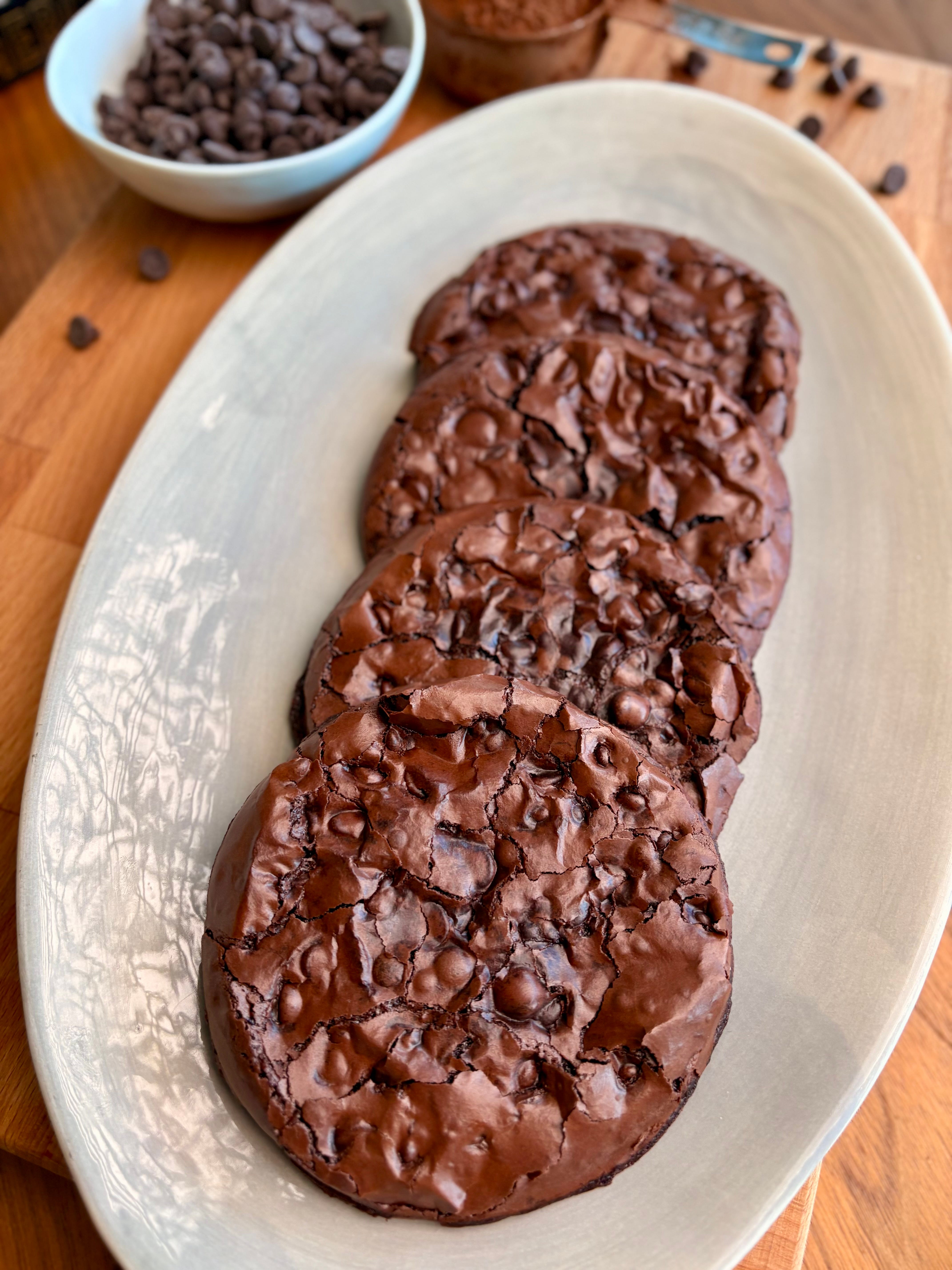 Friday Freebie: Crackly chewy brownie cookies