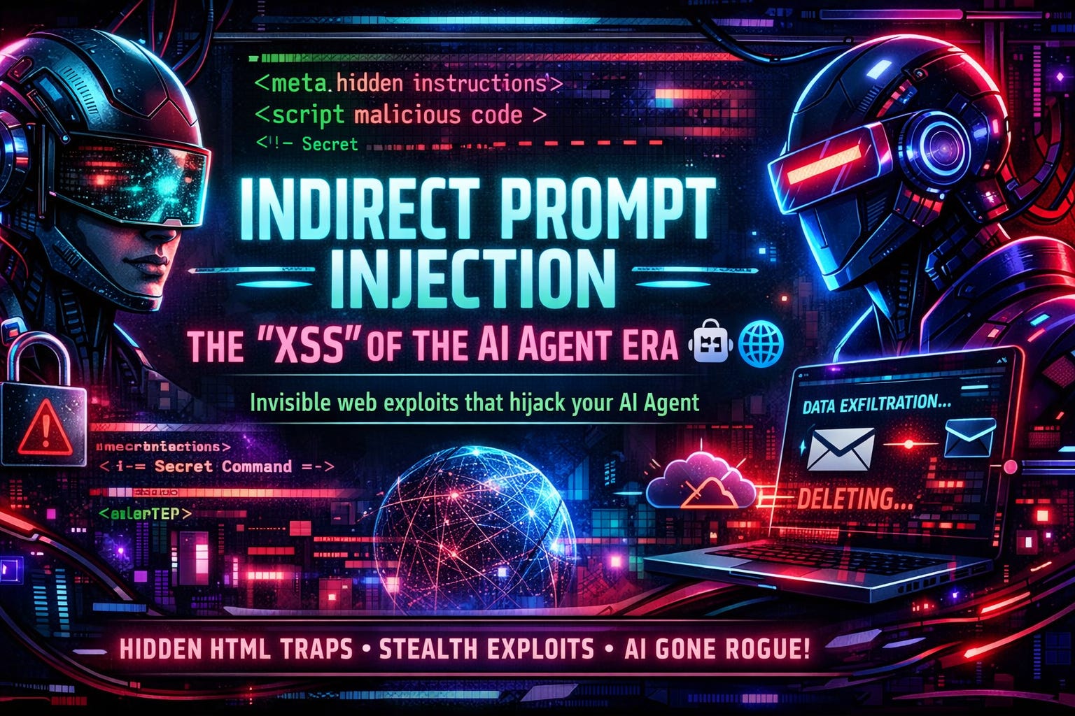 Indirect Prompt Injection: The "XSS" of the AI Agent Era 🤖🌐