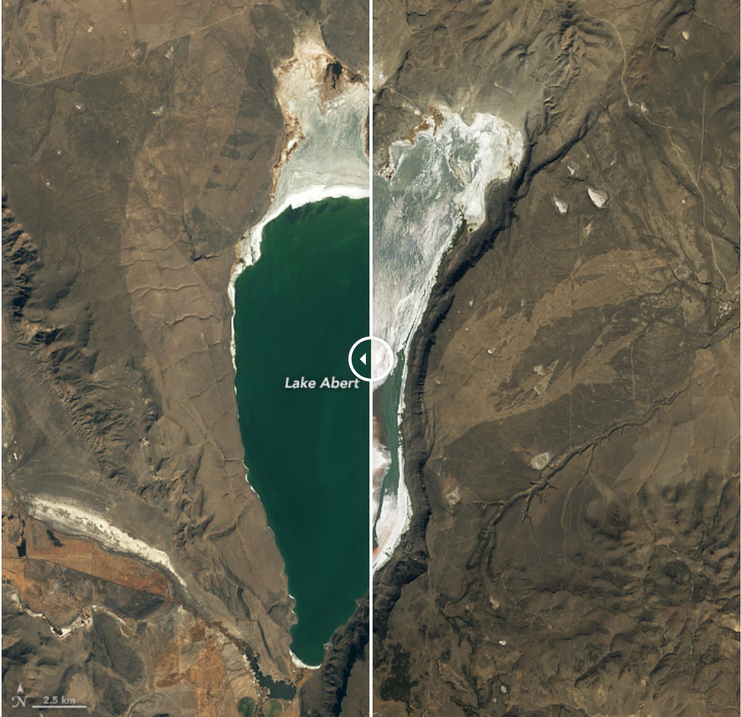Endorheic, but not "terminal" lakes - by Daniel Rothberg