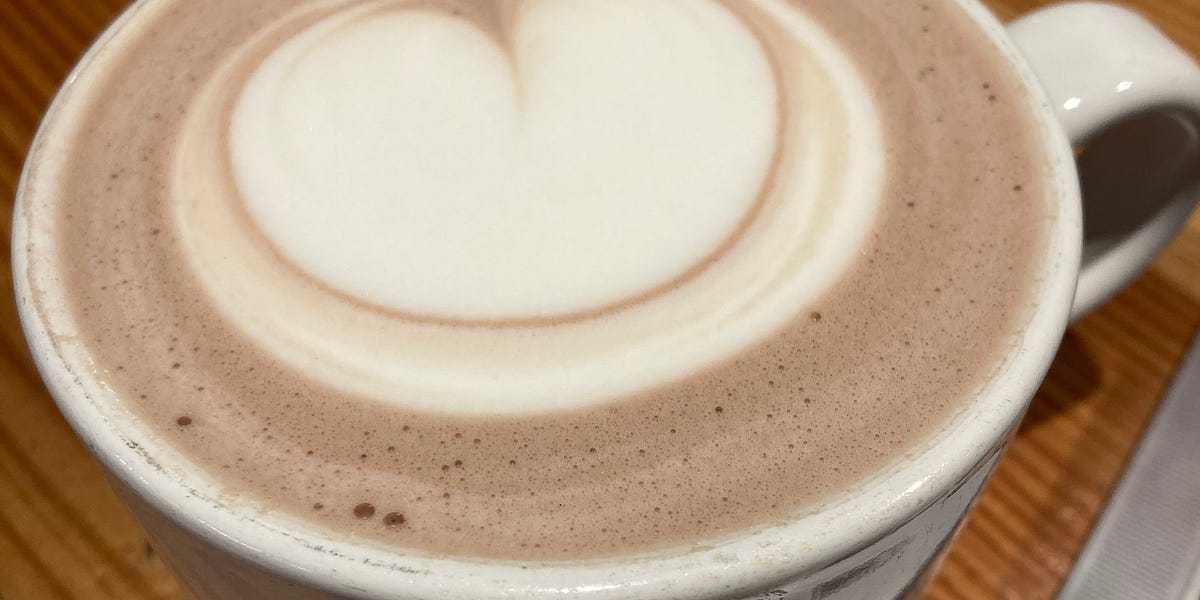 The symbolism of hot chocolate - by Clare