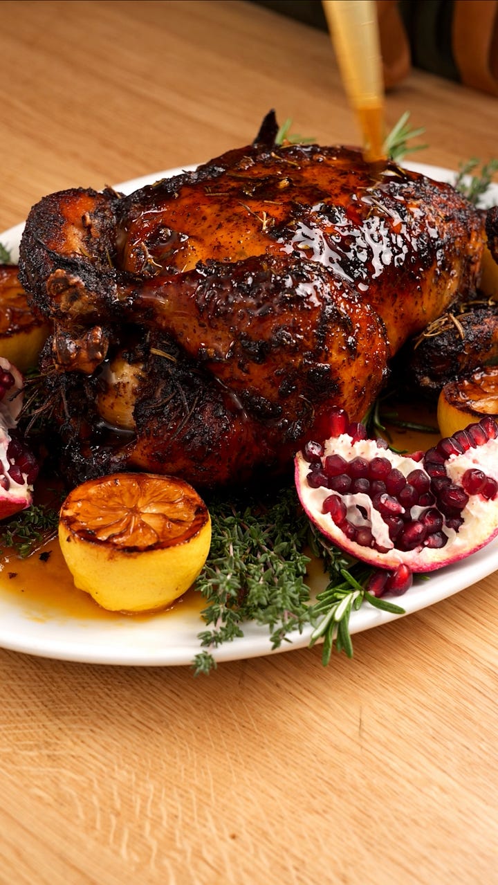 Maple Herb Roasted Chicken - by Brandon Gouveia