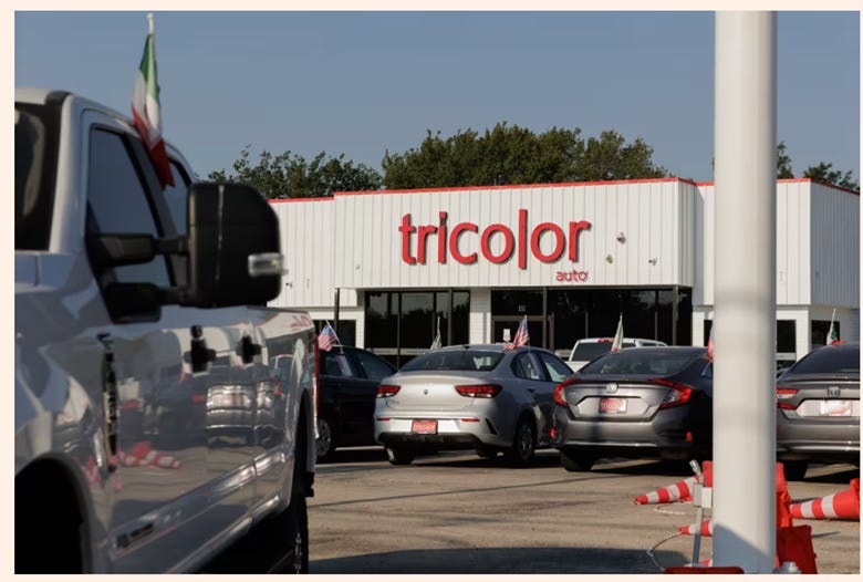 Tricolor and First Brands Debacles