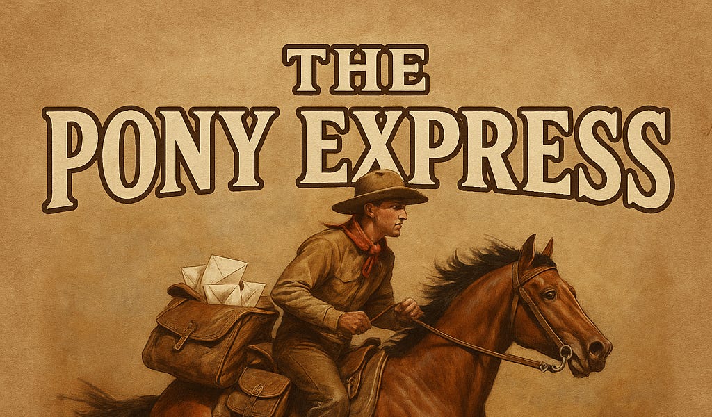 The Pony Express — September Dispatch