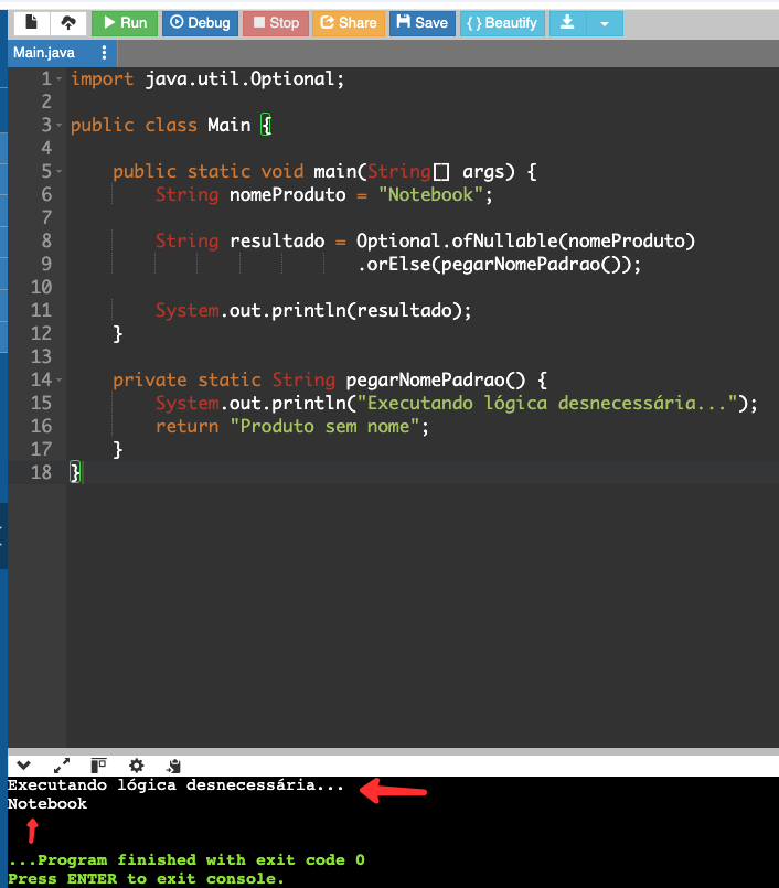 Optional no Java - by Rafael Miguel