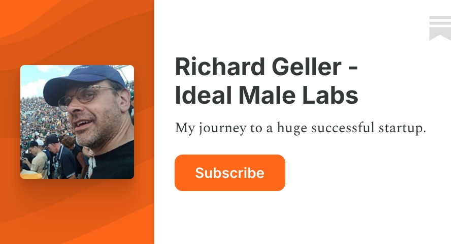 Richard Geller - Ideal Male Labs | Matt Cook | Substack