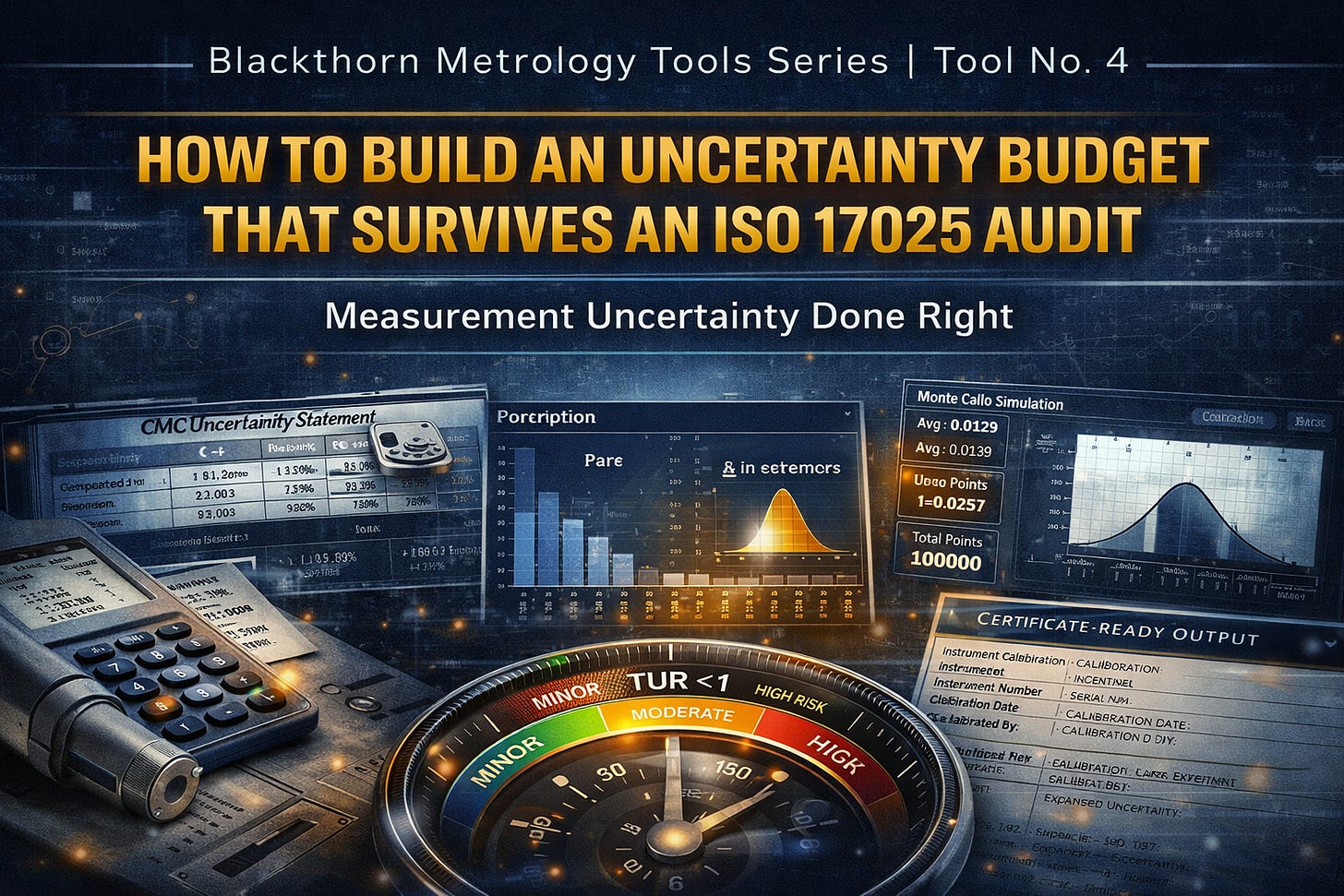 How to Build an Uncertainty Budget That Survives an ISO 17025 Audit ...