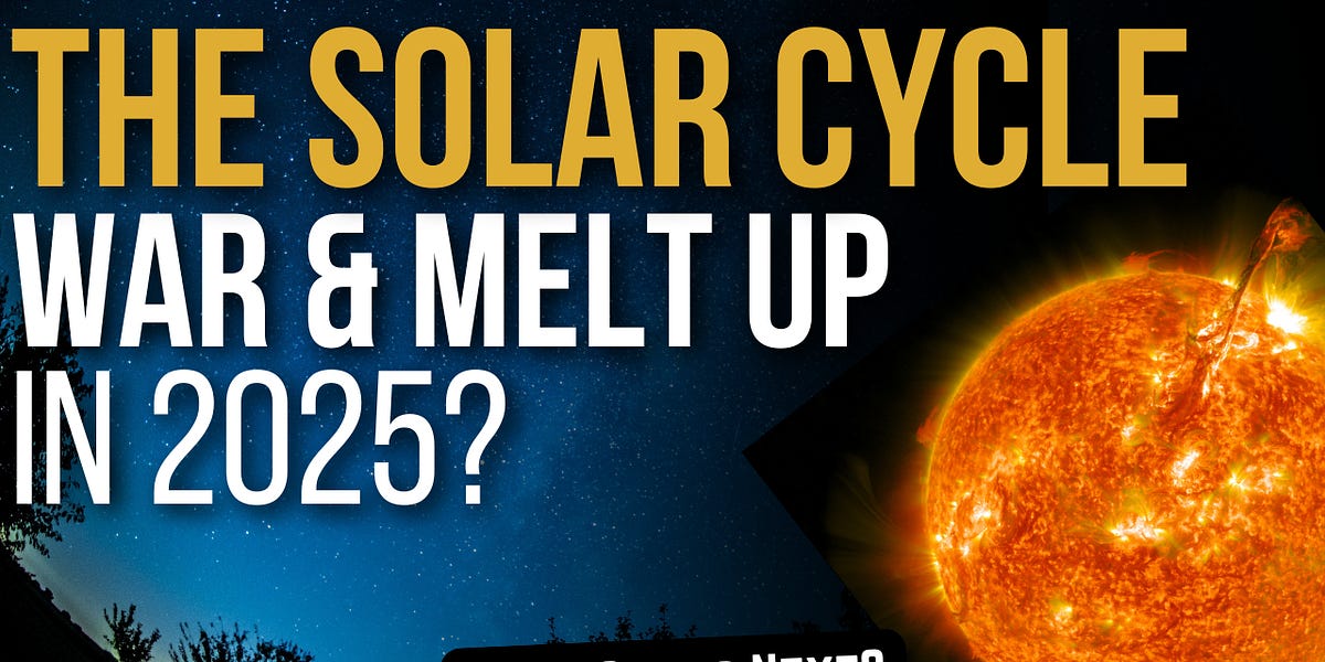 How The Solar Cycle Predicts War, Depression & Gold ATH's