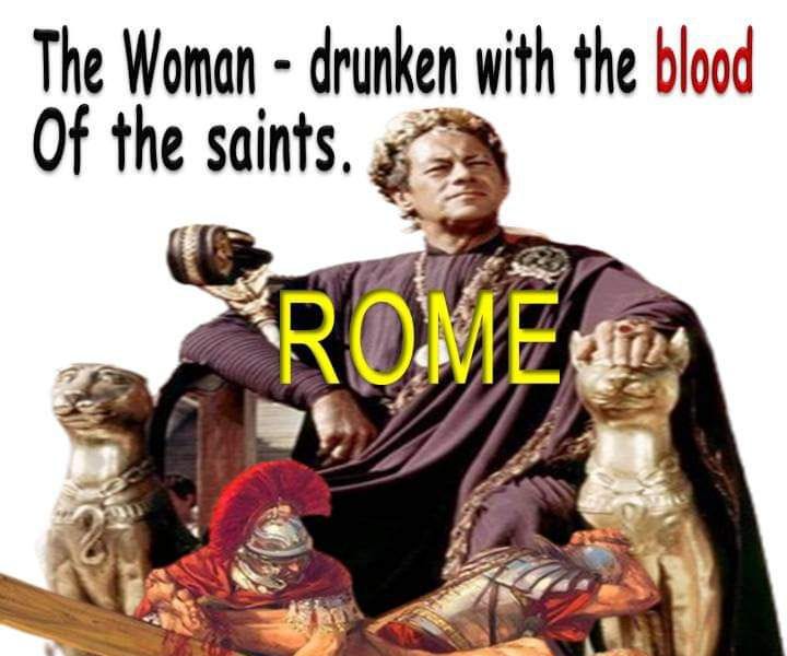 THE ROMAN CATHOLIC CHURCH HAS KILLED OVER 50 MILLION CHRISTIANS