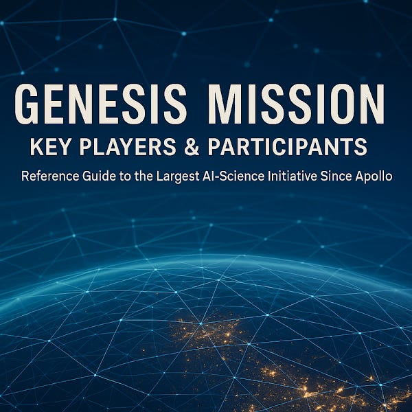 Genesis Mission: The Great American Pivot Worthy of America’s Pride