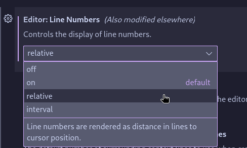 On using relative line numbers - by Petr Stribny