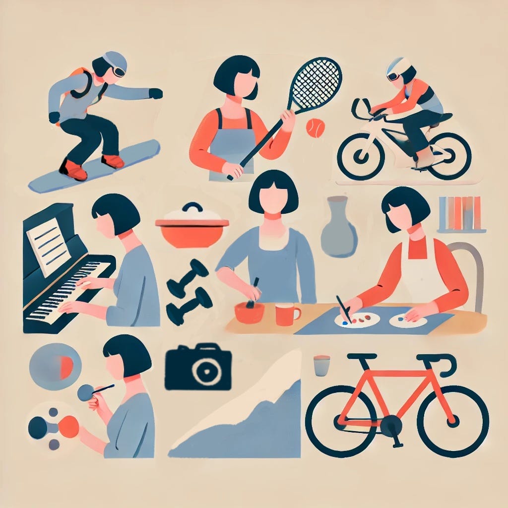 embracing hobbies for what they should be: hobbies - by Jay