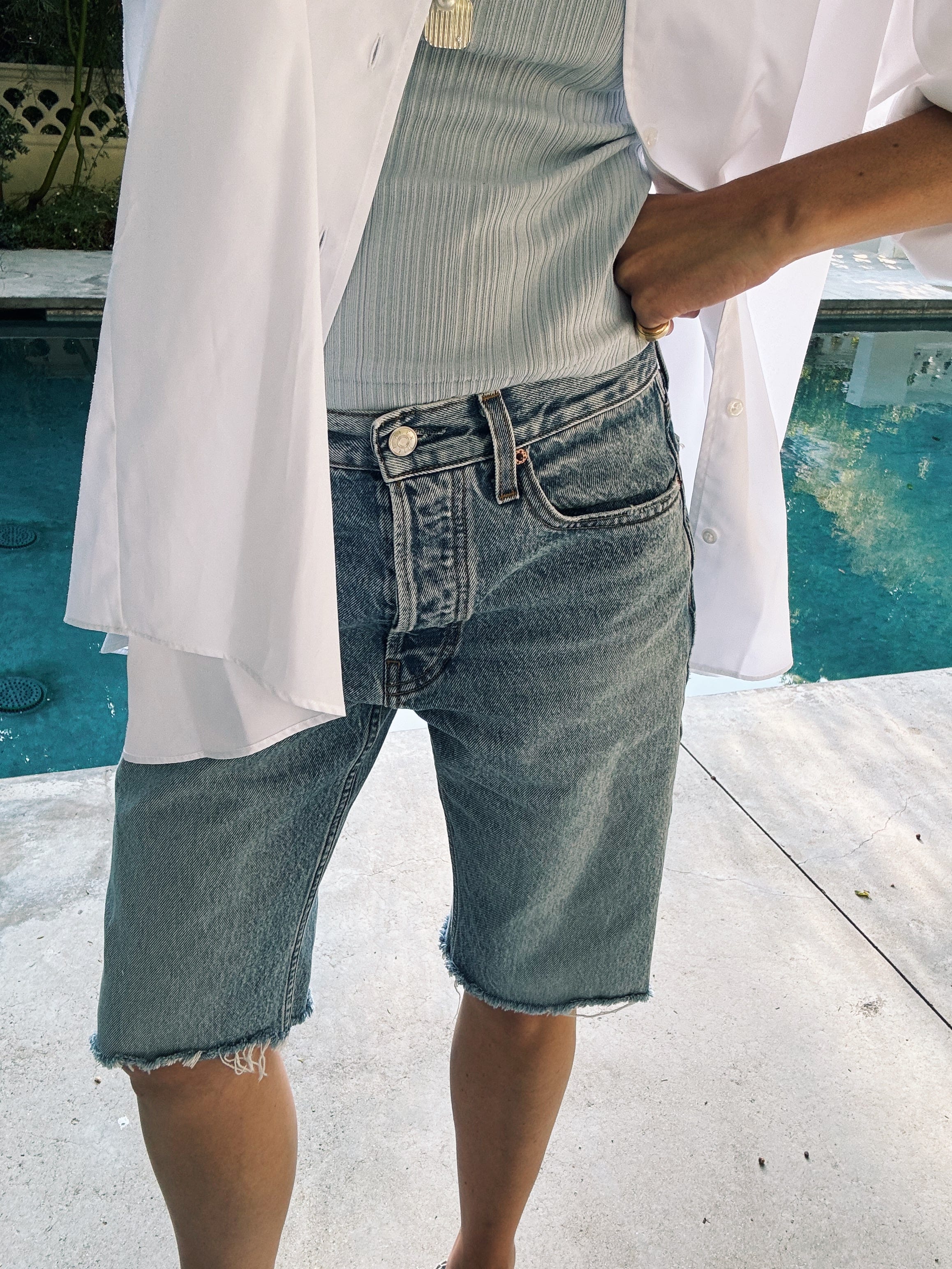 How to Make Your Own Cut-Off Jeans - by Jane Herman
