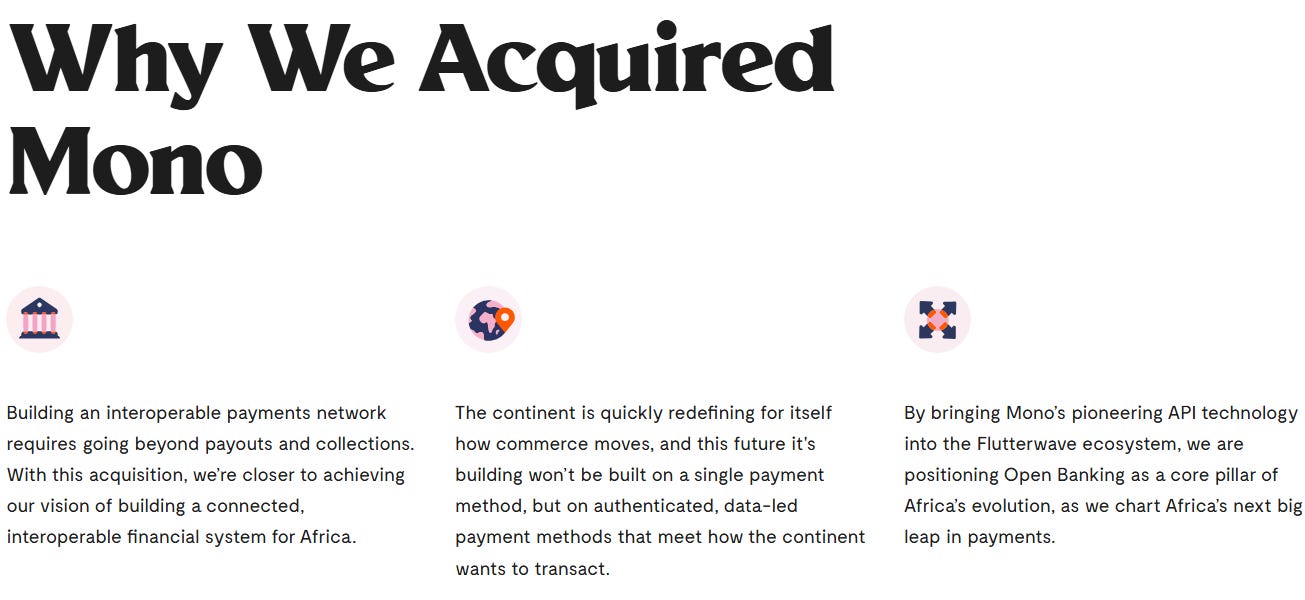 Deal of the Week: Flutterwave acquires Mono in Africa's first YC-to-YC exit