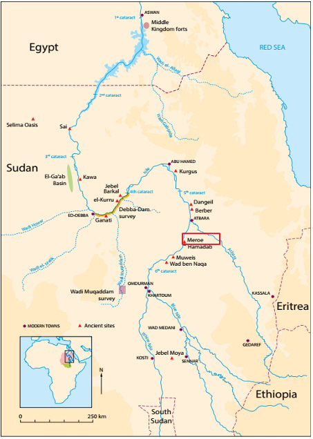 The ancient city of Meroe: the capital of Kush (ca. 950 BC-350 CE)
