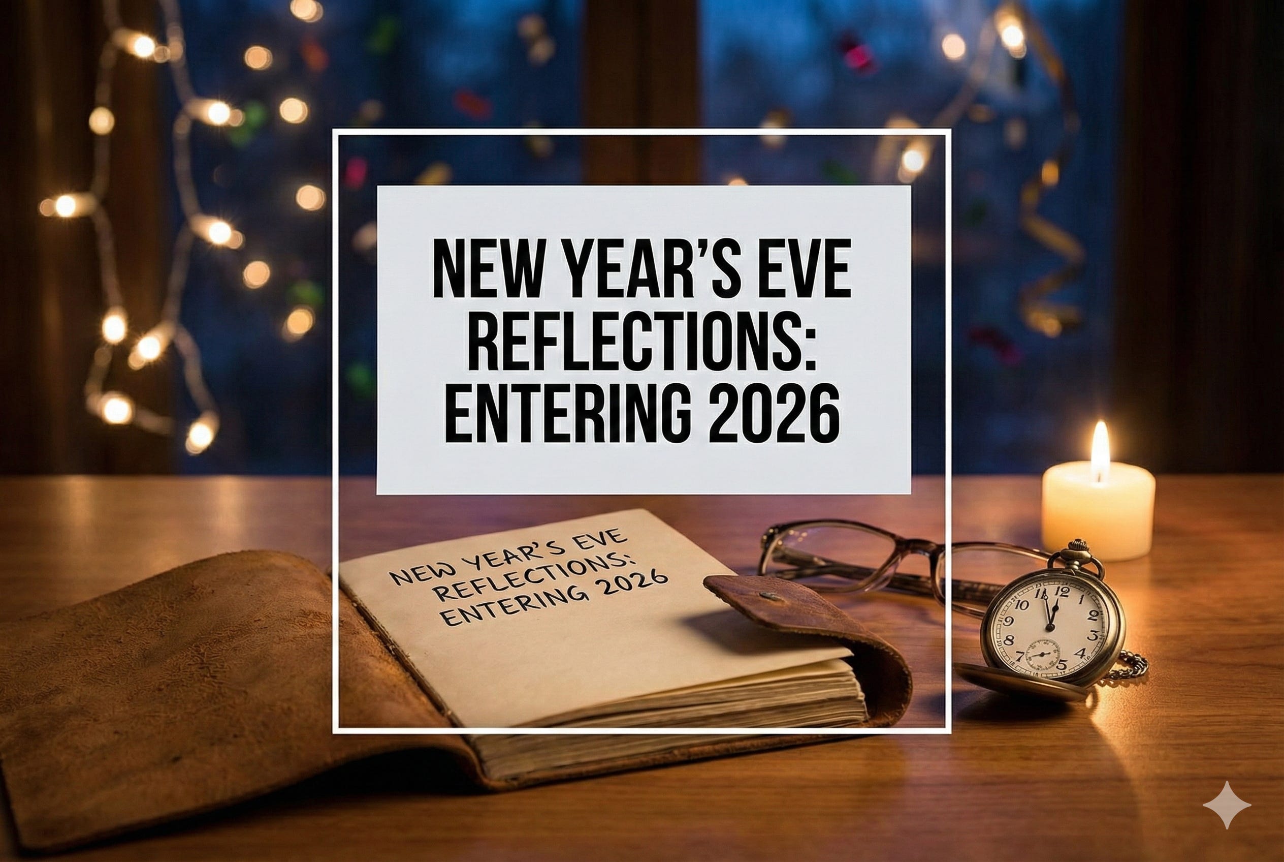 New Year’s Eve Reflections — - by Zani Sunshine