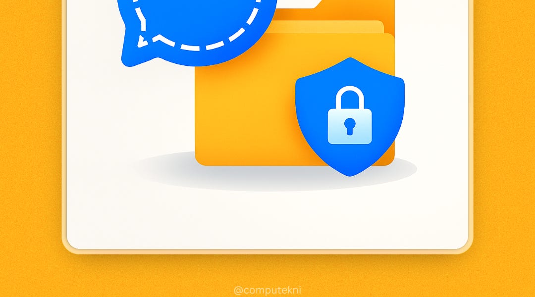 Signal presenta copias de seguridad seguras: privacidad y control para ...
