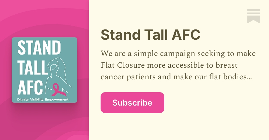 Stand Tall AFC | Team Stand Tall | Substack