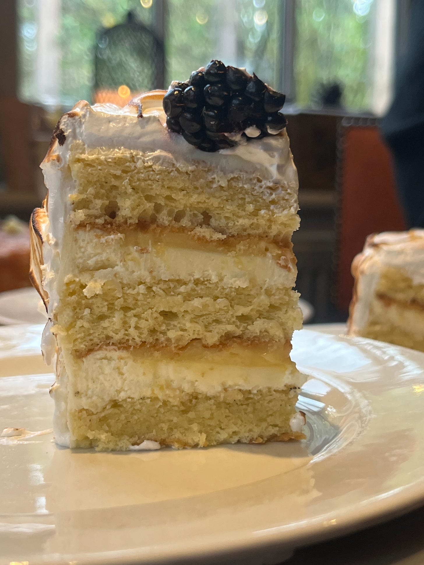KP+: Lemon Meringue Cake - by Nicola Lamb