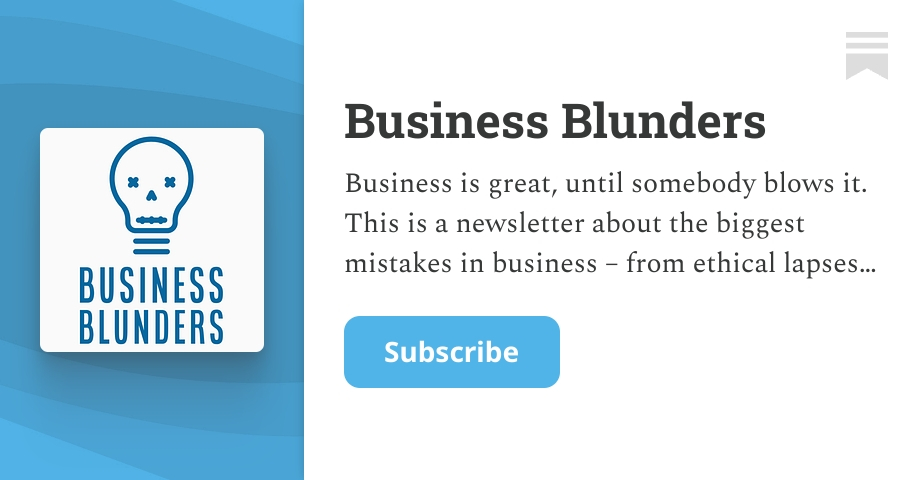About - Business Blunders