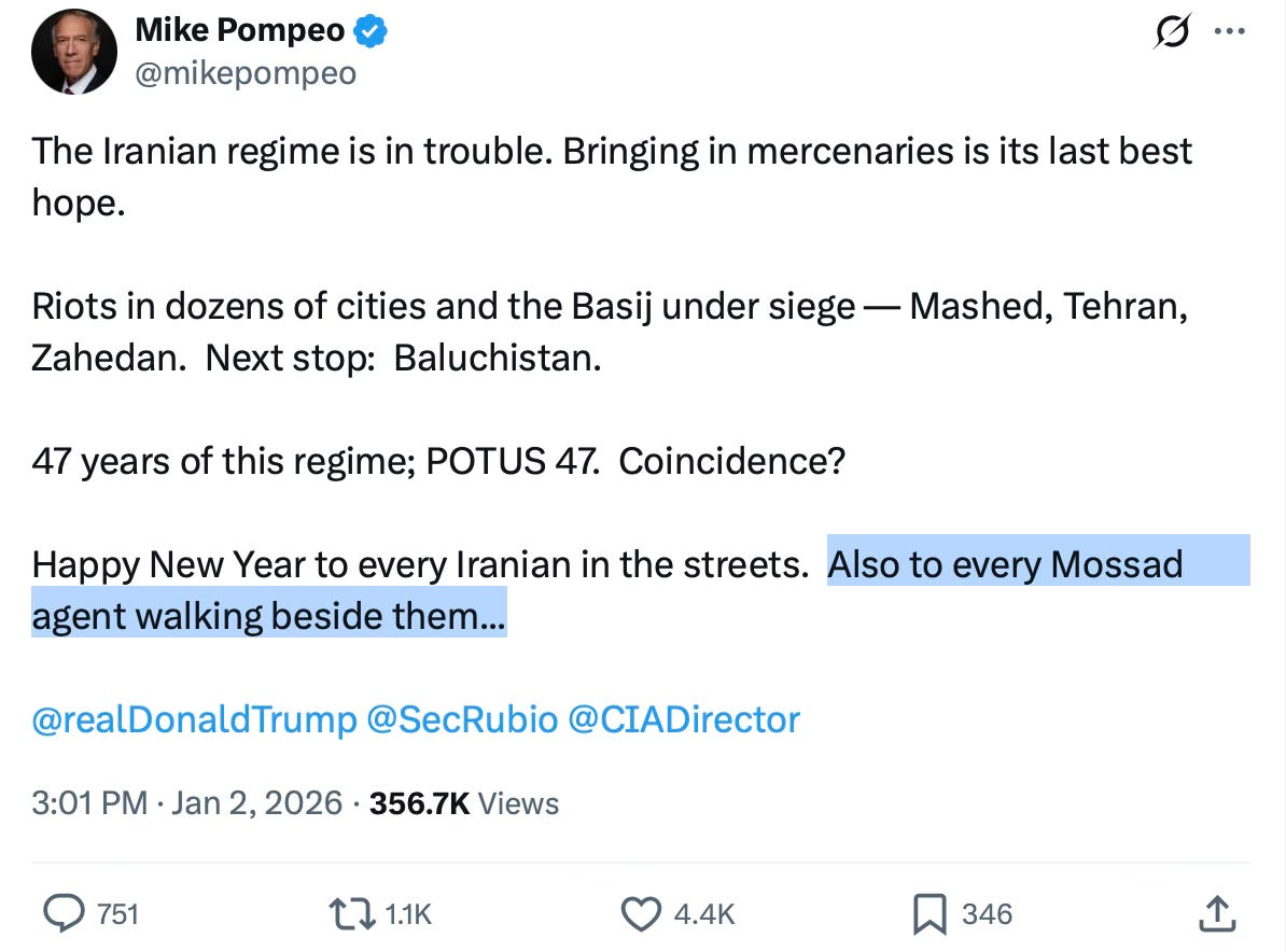 Why Is Mike Pompeo And The Mossad Publicly Announcing Mossad ...