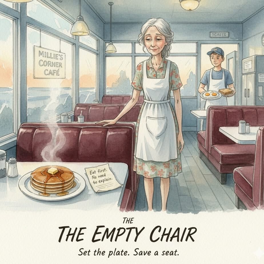 Larry Edge (@ldedge): "Set the Plate. Save a Seat My name’s Grace. I’m ...