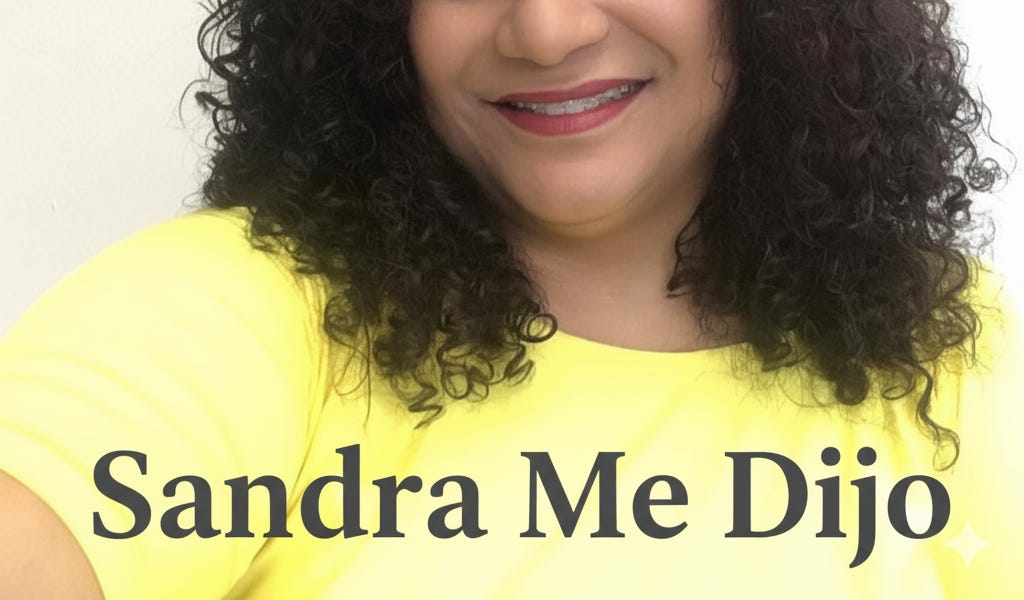 SANDRA ME DIJO: Viernes, 24-octubre-2025