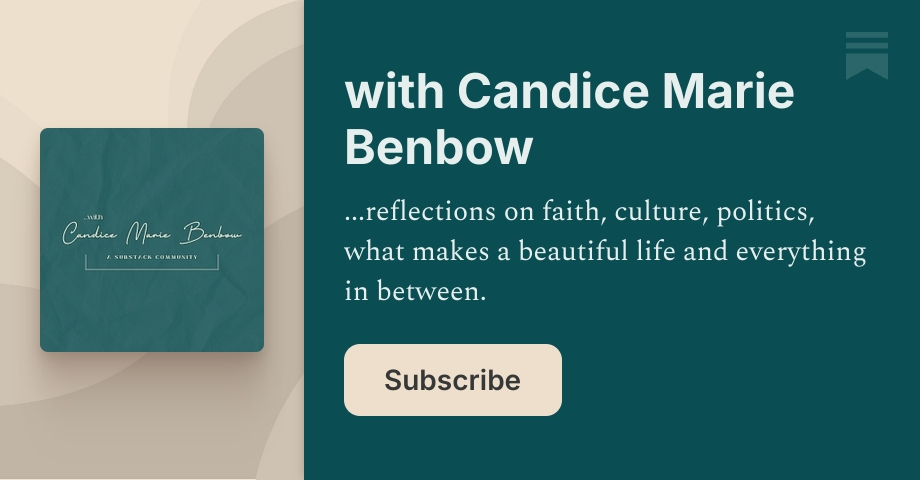 About - with Candice Marie Benbow
