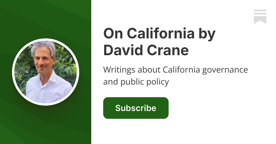 My Foolish Errand - On California by David Crane