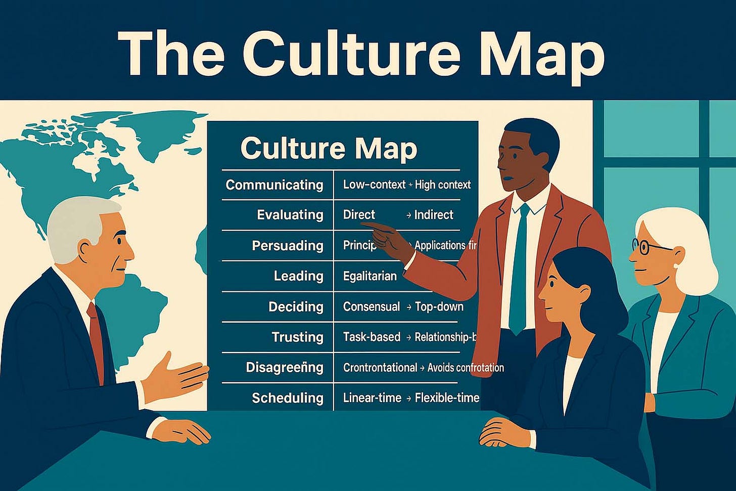 The Culture Map - by Richard Winfield