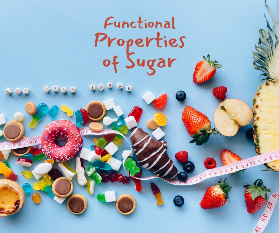 Teaching the Functional Properties of Sugar