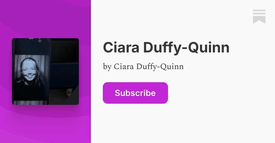 Ciara Duffy-Quinn | Substack