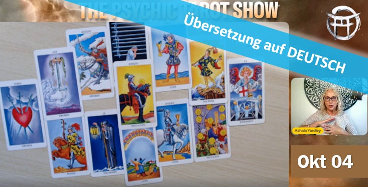 PSYCHIC TAROT mit Ashala - Lichtweiser-Substack von Ina