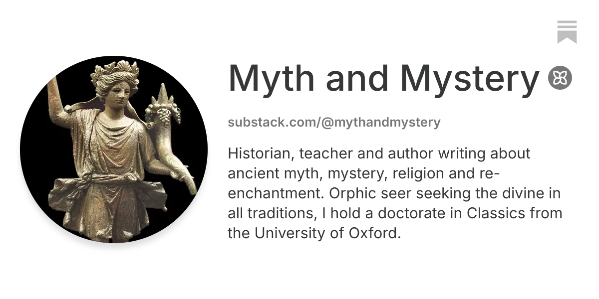 Myth and Mystery | Substack
