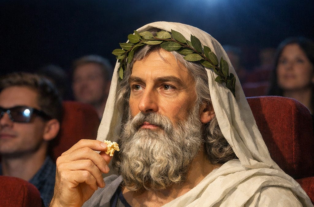 Becoming a statue of living fire - by Nick Farrell