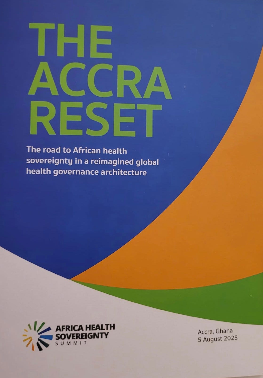 The Accra Reset: Africa’s Health Sovereignty Roadmap at UNGA 80