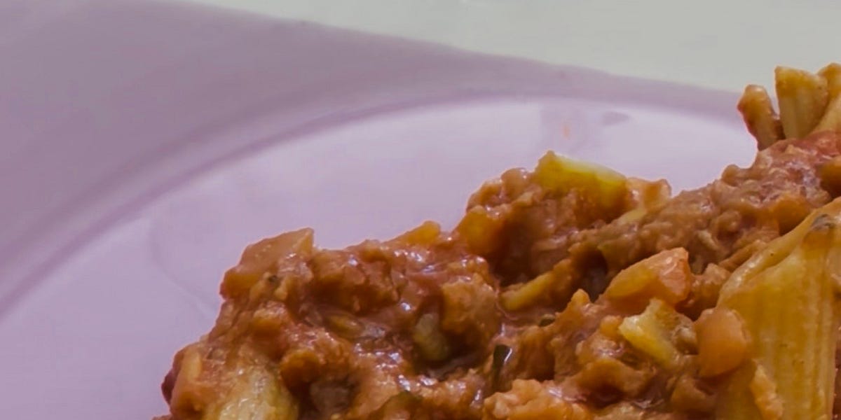 This is the best spag bol ever. - Brianne West