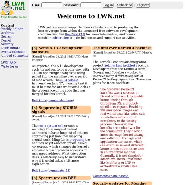 LWN.net: Open Source Journalism and Its Impact on the Linux Ecosystem