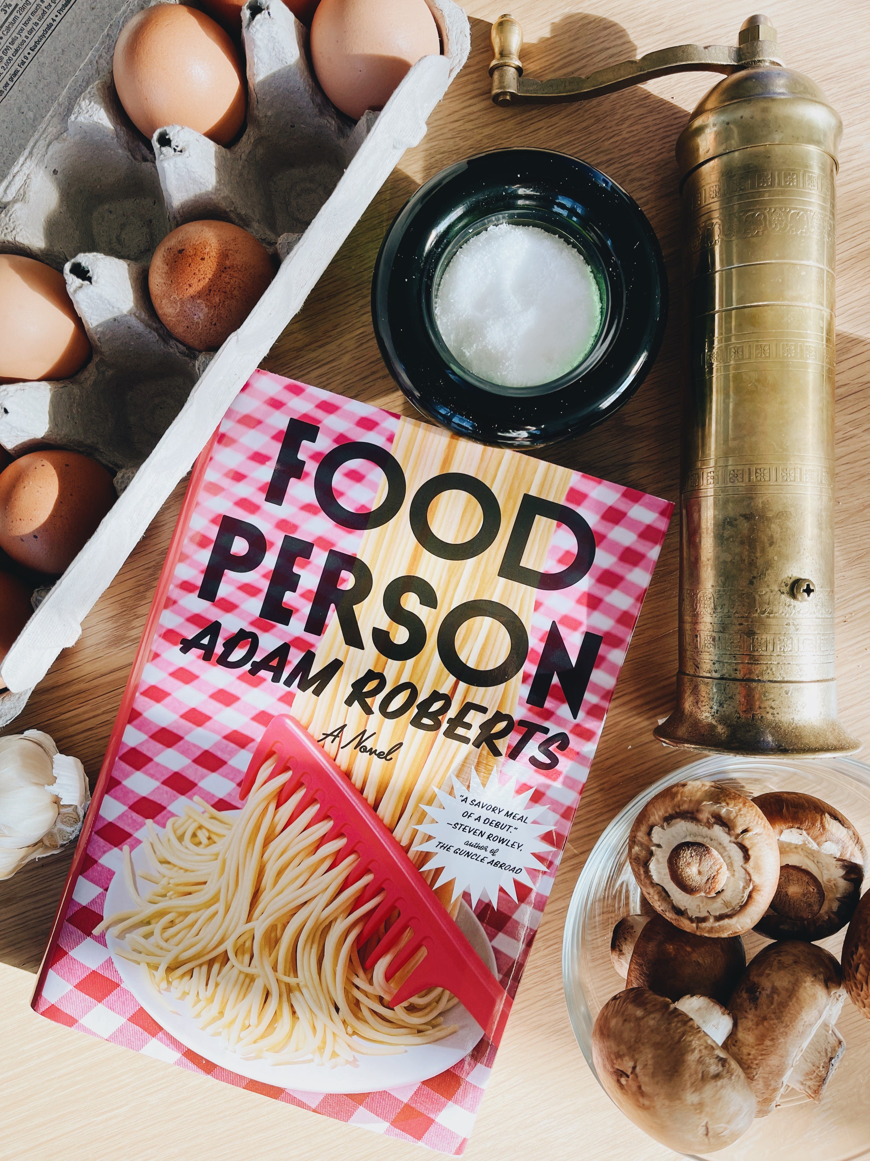 IF YOU'RE NOT ALREADY A FOOD PERSON, THIS BOOK WILL TURN YOU INTO ONE