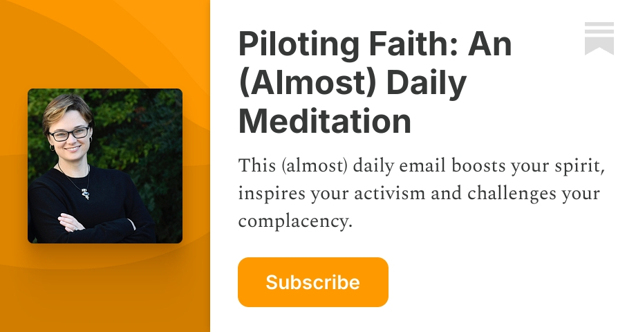 Piloting Faith: An (Almost) Daily Meditation | Rev. Cameron Trimble | Substack
