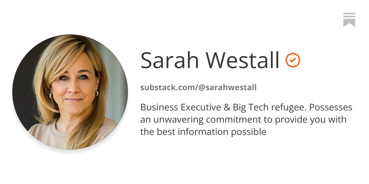 Sarah Westall | Substack