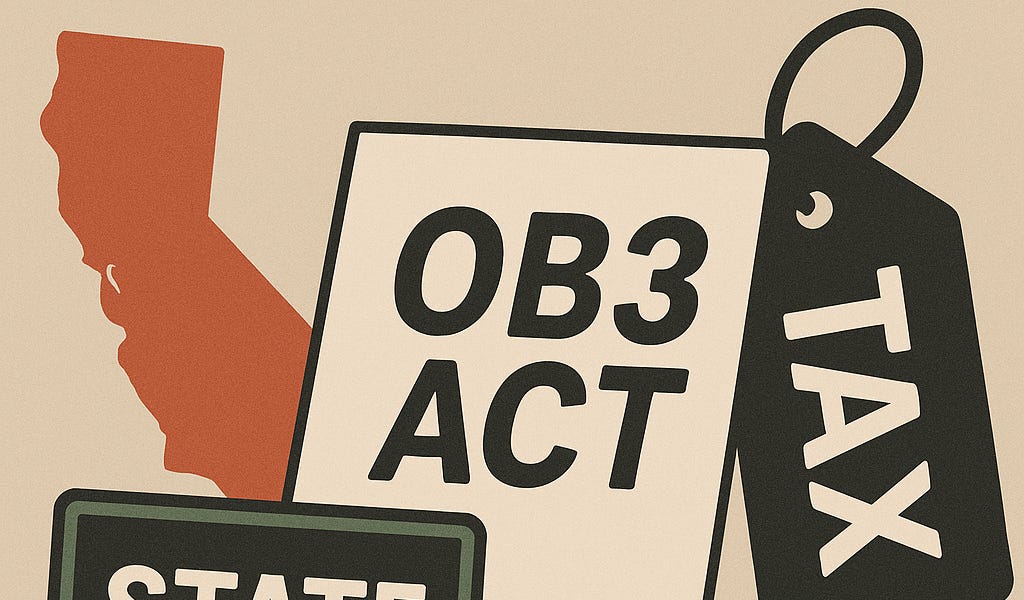 OB3 Act: State and Local Tax Deductions - Tom Talks Taxes