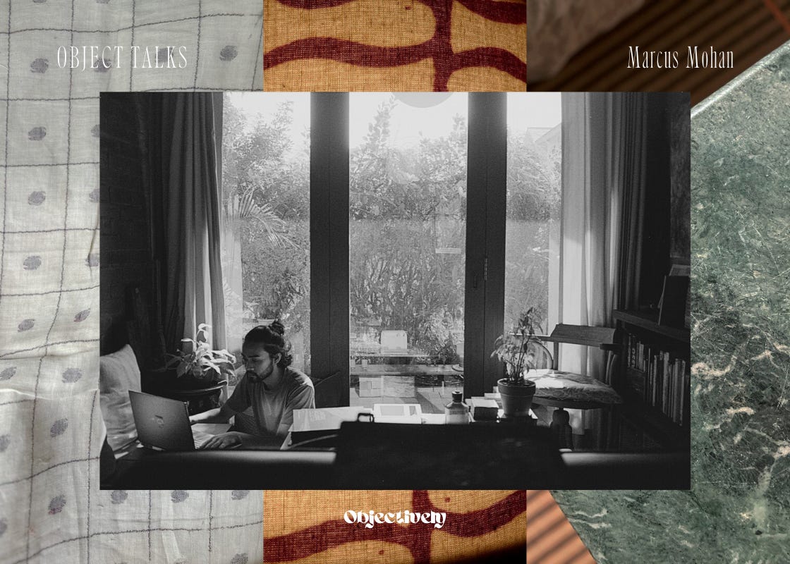 #24 Object Talks: Top 5 from Marcus Mohan's home - by Pin