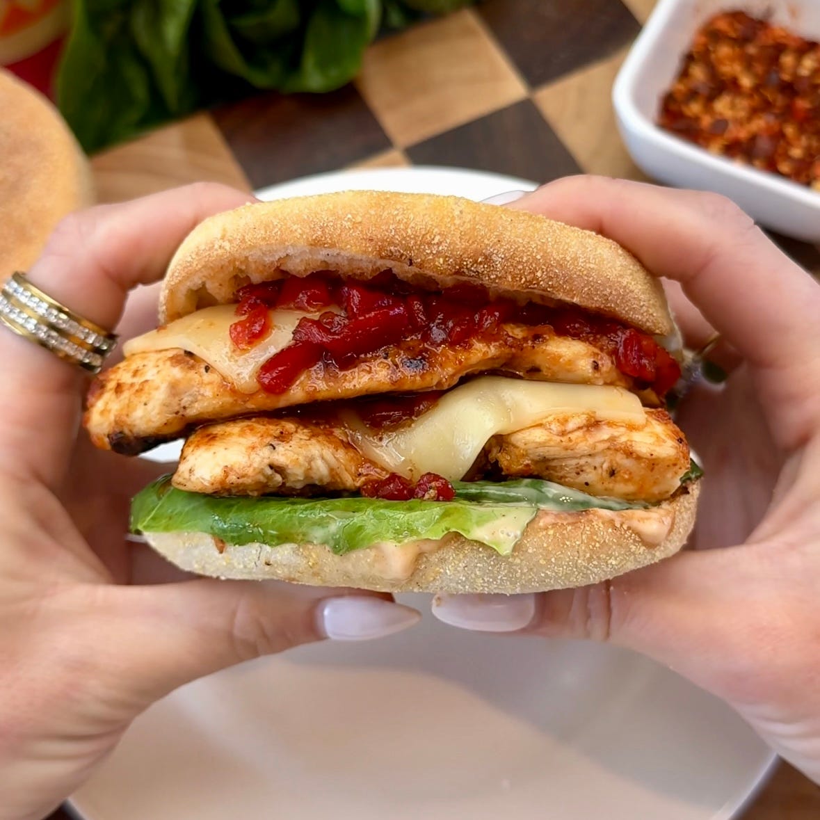 DAY 7: NANDO'S SUNSET BURGER 🔥 - Recipes by Victoria